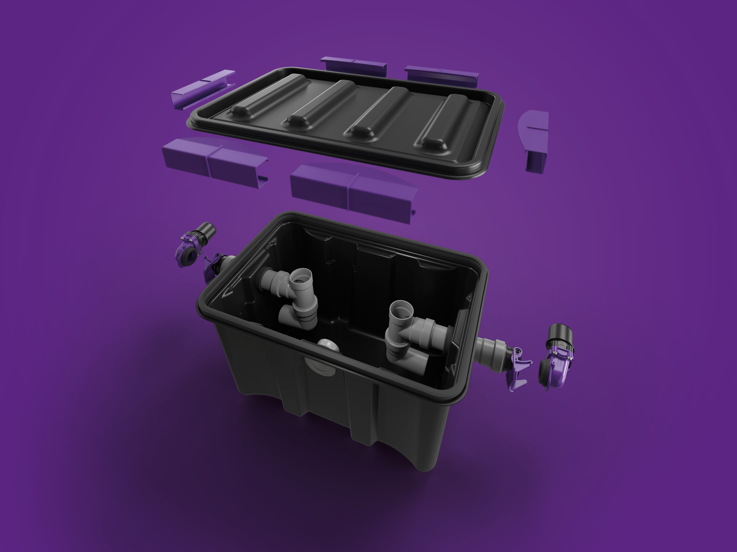 EasyClean free UnderSink: a miracle of space - KESSEL